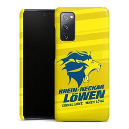 DeinDesign Galaxy S20 FE Handy Premium Case Smartphone Handyh&uuml;lle Schutzh&uuml;lle gl&auml;nzend Rnl Official Licensed Product Rhein-Neckar-L&ouml;wen Premium Case