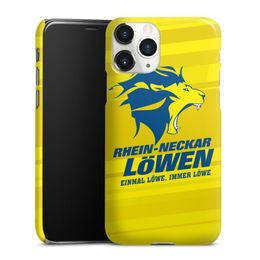 DeinDesign iPhone 11 Pro Handy Premium Case Smartphone Handyh&uuml;lle Schutzh&uuml;lle gl&auml;nzend Rhein-Neckar-L&ouml;wen Official Licensed Product Rnl Premium Case