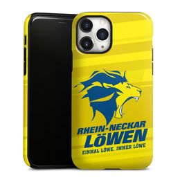 DeinDesign iPhone 11 Pro Handy Panzer Handyh&uuml;lle robuste Outdoor H&uuml;lle Schutzh&uuml;lle gl&auml;nzend Rhein-Neckar-L&ouml;wen Official Licensed Product Rnl Tough Case