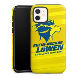 DeinDesign iPhone 12 Handy Panzer Handyh&uuml;lle robuste Outdoor H&uuml;lle Schutzh&uuml;lle matt Official Licensed Product Rhein-Neckar-L&ouml;wen Rnl Tough Case