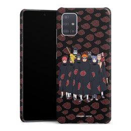 DeinDesign Galaxy A51 Handy Premium Case Smartphone Handyh&uuml;lle Schutzh&uuml;lle gl&auml;nzend Akatsuki Naruto Shippuden Official Licensed Product Premium Case