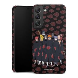DeinDesign Galaxy S22 Handy Premium Case Smartphone Handyh&uuml;lle Schutzh&uuml;lle matt Akatsuki Naruto Shippuden Official Licensed Product Premium Case