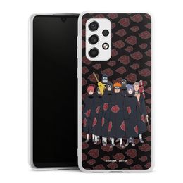 DeinDesign Galaxy A33 5G Handy Silikon H&uuml;lle Case transparent Handyh&uuml;lle Official Licensed Product Akatsuki Naruto Shippuden Silikon Case
