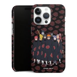 DeinDesign iPhone 14 Pro Handy Premium Case Smartphone Handyh&uuml;lle Schutzh&uuml;lle matt Akatsuki Naruto Shippuden Official Licensed Product Premium Case