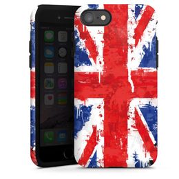 DeinDesign iPhone SE (2020) Handy Panzer Handyh&uuml;lle robuste Outdoor H&uuml;lle Schutzh&uuml;lle matt Flag Union Jack England Tough Case