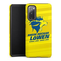 DeinDesign Galaxy S20 FE Handy Panzer Handyh&uuml;lle robuste Outdoor H&uuml;lle Schutzh&uuml;lle matt Rhein-Neckar-L&ouml;wen Official Licensed Product Rnl Tough Case