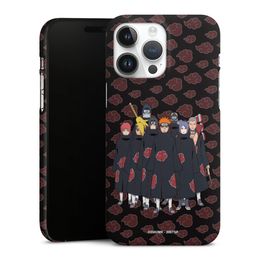 DeinDesign iPhone 14 Pro Max Handy Premium Case Smartphone Handyh&uuml;lle Schutzh&uuml;lle matt Akatsuki Naruto Shippuden Official Licensed Product Premium Case