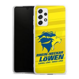 DeinDesign Galaxy A33 5G Handy Silikon H&uuml;lle Case transparent Handyh&uuml;lle Rhein-Neckar-L&ouml;wen Official Licensed Product Rnl Silikon Case