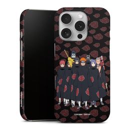 DeinDesign iPhone 16 Pro Handy Premium Case Smartphone Handyh&uuml;lle Schutzh&uuml;lle matt Akatsuki Naruto Shippuden Official Licensed Product Premium Case
