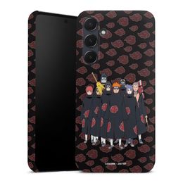 DeinDesign Galaxy A55 5G Handy Premium Case Smartphone Handyh&uuml;lle Schutzh&uuml;lle gl&auml;nzend Akatsuki Naruto Shippuden Official Licensed Product Premium Case
