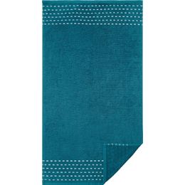 w&auml;schepur unisex Handtuch aquapetrol, Gr&ouml;&szlig;e 16x22 cm, 2 - Waschlappen