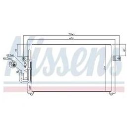 NISSENS Kondensator, Klimaanlage 94037 f&uuml;r HYUNDAI