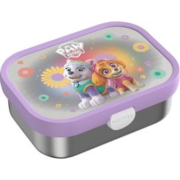 Mepal Campus Brotdose Edelstahl mit Bento-Einsatz und Gabel 750 ml Paw Patrol Girls - Lebensmittelbeh&auml;lter / Vorratsdosen