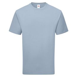 Fruit of the Loom - T-Shirt f&uuml;r Herren/Damen Unisex (Graublau)