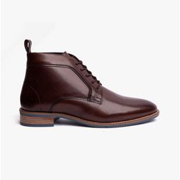 Hush Puppies DECLAN LACE Herren Schn&uuml;rstiefeletten Braun