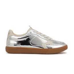 Blowfish Malibu Silberne Schn&uuml;r-Sneaker f&uuml;r Damen - Tastic