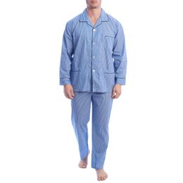KLP5 Herren Popeline-Pyjama