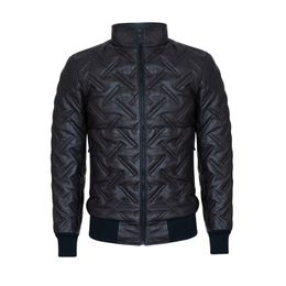 Bomber-Steppjacke aus Leder f&uuml;r Herren &ndash; Goiania