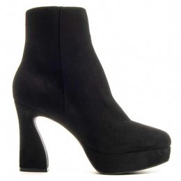 Montevita Stiefelette mit Absatz Botint8 Schwarz