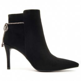 Montevita Absatzstiefelette Lazont Schwarz