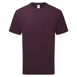 Fruit of the Loom - T-Shirt f&uuml;r Herren/Damen Unisex (Dunkles Pflaumenblau)