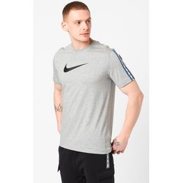Nike Sportswear Repeat T-Shirt Club in Grau