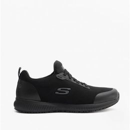 Skechers SQUAD SR MYTON Herren Mesh Trainer Schwarz