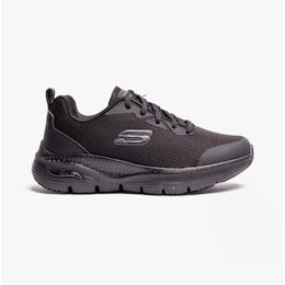 Skechers ARCH FIT SR Damen Mesh-Sneaker Schwarz
