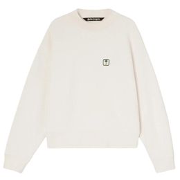 Palm Angels PXP Logo Off White Sweatshirt