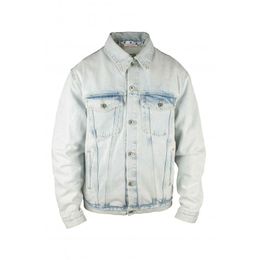 Off-White Jeansjacke Wei&szlig;