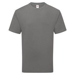 Fruit of the Loom - T-Shirt f&uuml;r Herren/Damen Unisex (Hellgrau)