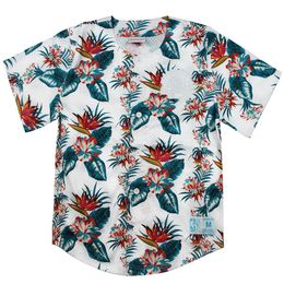 Mitchell & Ness Mitchell & Ness Raptors Blumendruck M&auml;nner Hemd