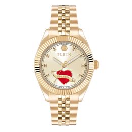 Philipp Plein Plein Valentine Damen Gold Uhr PW2BA0725
