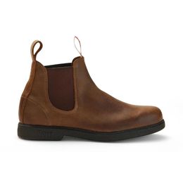 Rossi 607 Booma Chelsea-Stiefel aus rustikalem braunem Leder