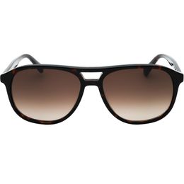 Braune Havanna-Sonnenbrille mit SF-Linsen von Banana Republic