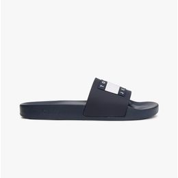 Tommy Hilfiger TJ POOL SLIDES Herren-Pantoletten Dunkelblau