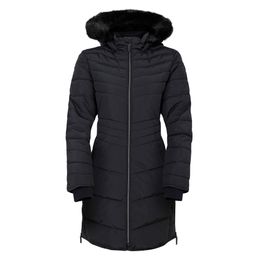Dare 2b - "Striking IIII" Steppjacke Midi-L&auml;nge f&uuml;r Damen (Schwarz)