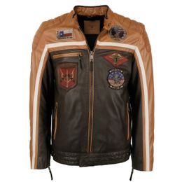 Top Gun Lederjacke TGJ1005