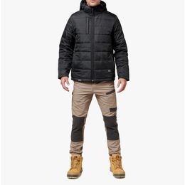 Hard Yakka PUFFA 2.0 Herrenjacke Schwarz