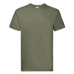 Fruit of the Loom - "Super Premium" T-Shirt f&uuml;r Herren/Damen Unisex (Klassisch Olivgr&uuml;n)