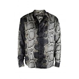 Roberto Cavalli Hemd Grau