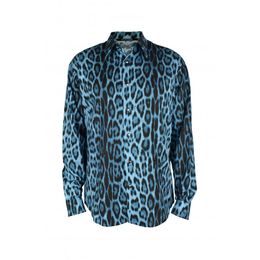 Roberto Cavalli Hemd Blau