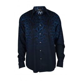 Roberto Cavalli Hemd Blau