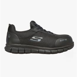 Skechers SURE TRACK JIXIE Damen Sicherheitsschuh mit Zehenschutz Schwarz