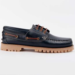 Purapiel Bootsschuhe Pullnauc Blau