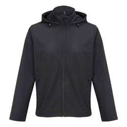 SOLS - "Race" Softshelljacke mit Kapuze f&uuml;r Herren (Schwarz)
