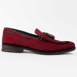 Purapiel Mokassin Moretto2 Rot