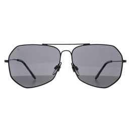 Prive Revaux Pilotenbrille Unisex Schwarz Grau Cuervo