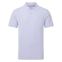 Asquith & Fox Herren Polo-Shirt, Kurzarm (Lavendel)