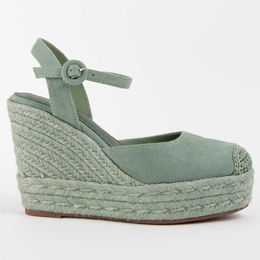 Montevita Espadrille Mit Keilabsatz Balenci10 Blau